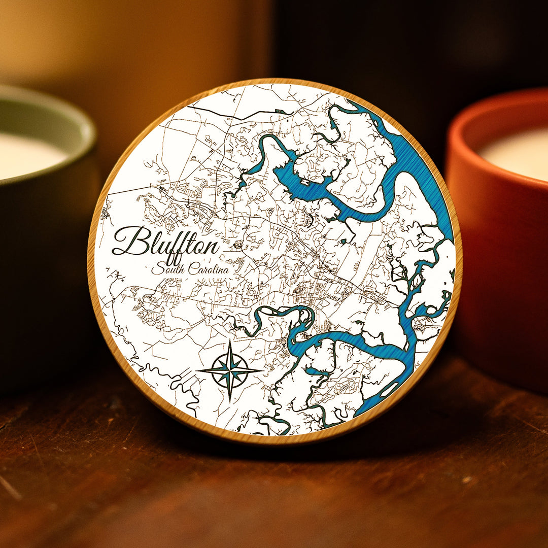 FP1916 - Bluffton, SC - Magnet Top Candle (Standard)