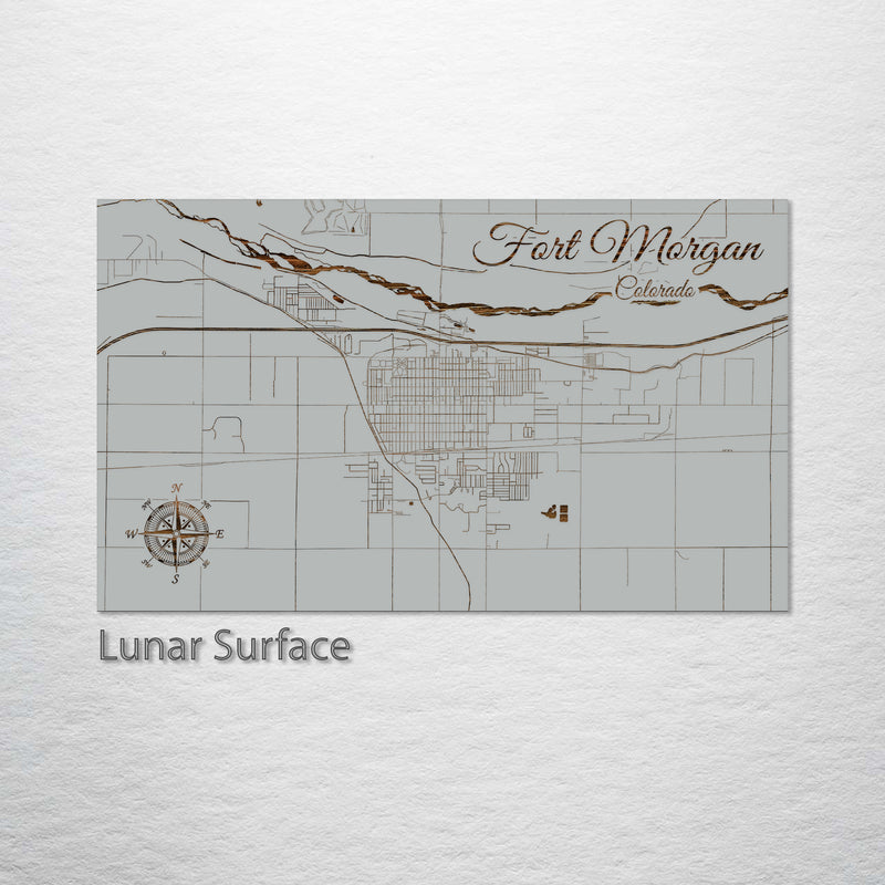 Fort Morgan, Colorado Street Map – Fire & Pine