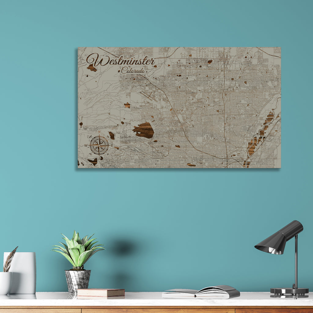 Westminster, Colorado Street Map – Fire & Pine