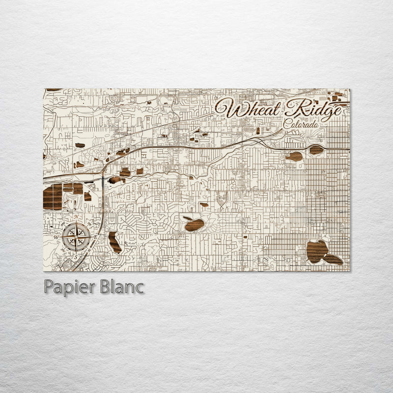 Wheat Ridge, Colorado Street Map – Fire & Pine