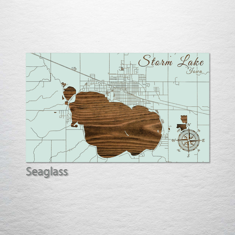 Storm Lake, Iowa Street Map – Fire & Pine