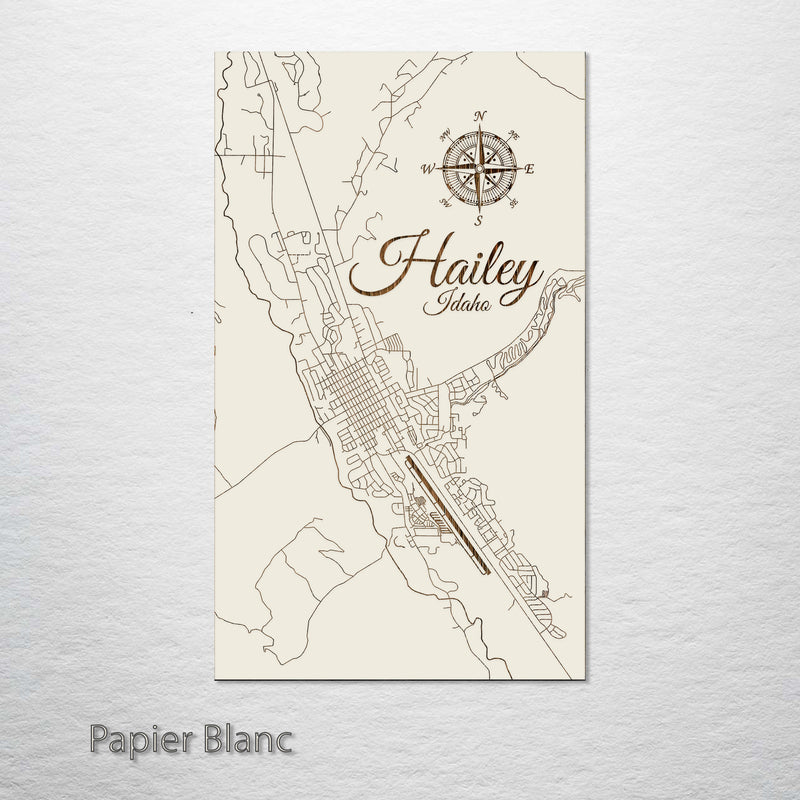 Hailey, Idaho Street Map – Fire & Pine