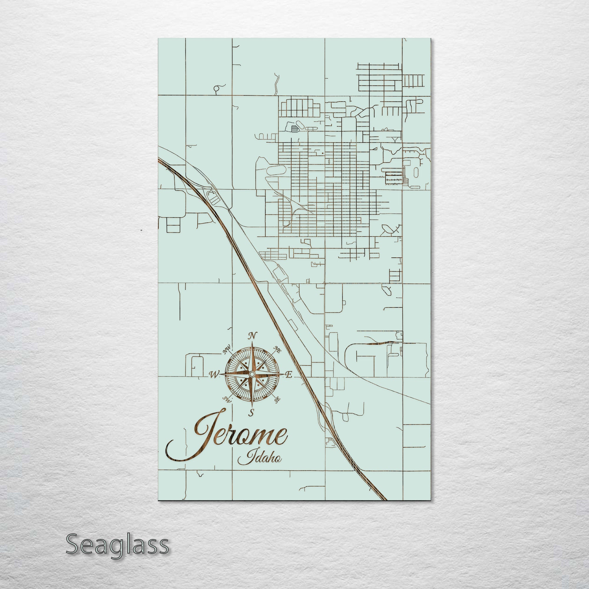 Jerome, Idaho Street Map – Fire & Pine
