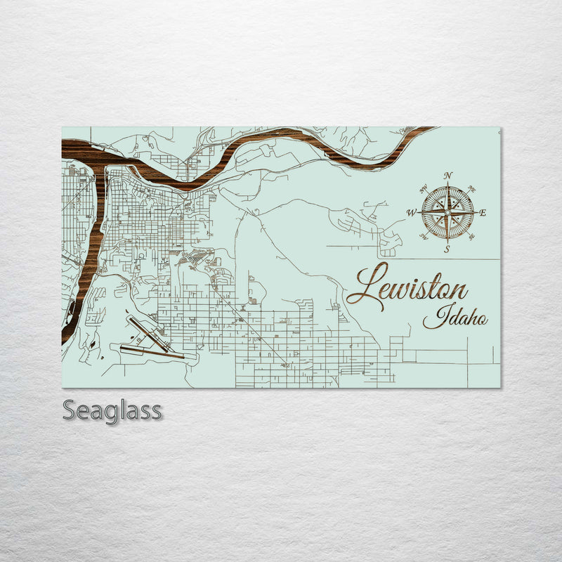 Lewiston, Idaho Street Map – Fire & Pine