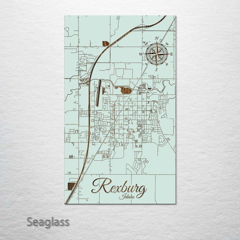 Rexburg, Idaho Street Map – Fire & Pine