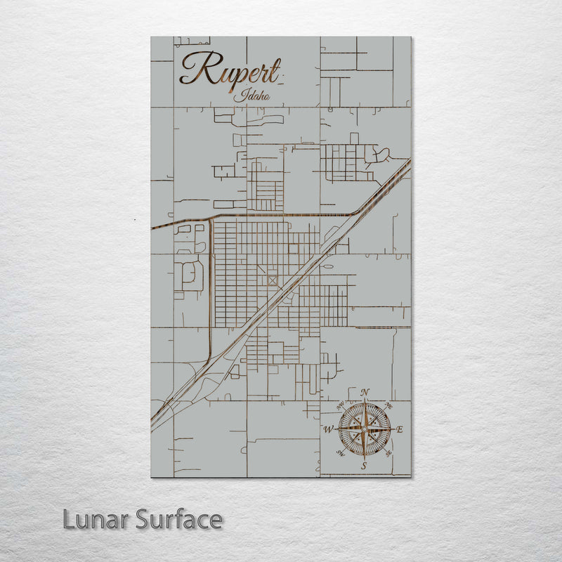 Rupert, Idaho Street Map – Fire & Pine