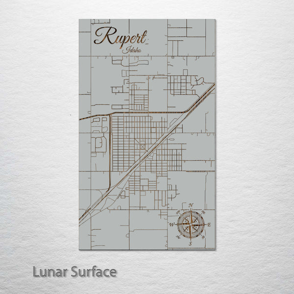 Rupert, Idaho Street Map – Fire & Pine