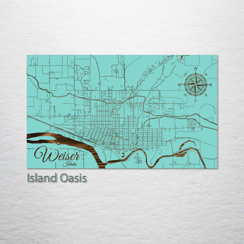 Weiser, Idaho Street Map – Fire & Pine