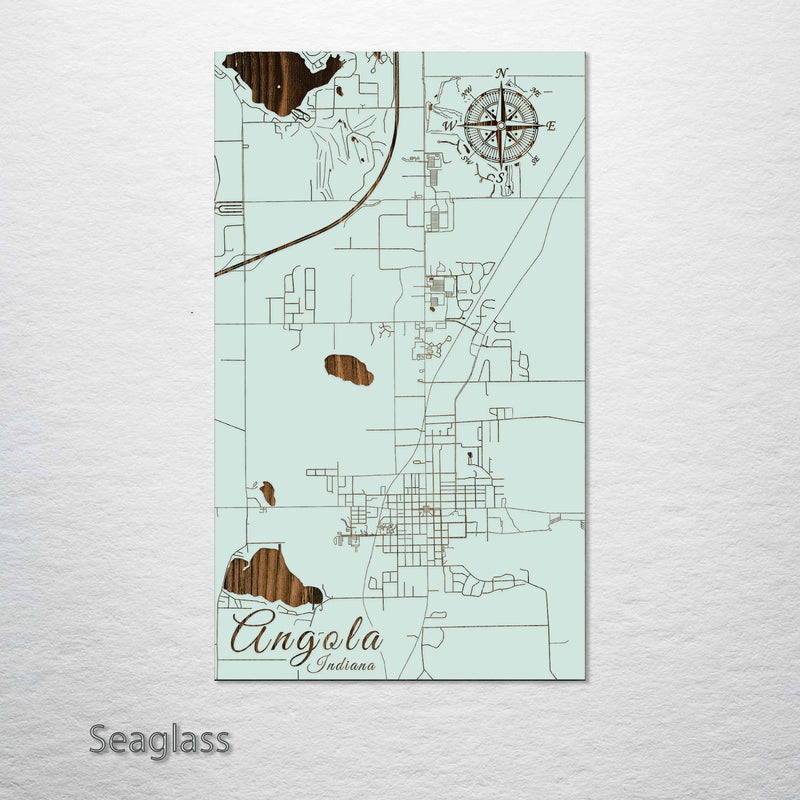 Angola, Indiana Street Map – Fire & Pine