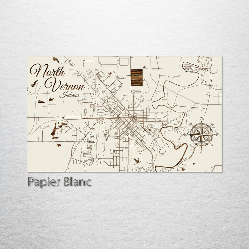 North Vernon, Indiana Street Map – Fire & Pine
