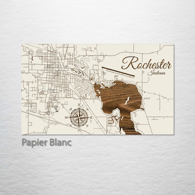 Rochester, Indiana Street Map – Fire & Pine