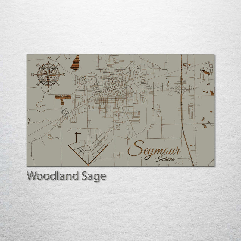 Seymour, Indiana Street Map – Fire & Pine