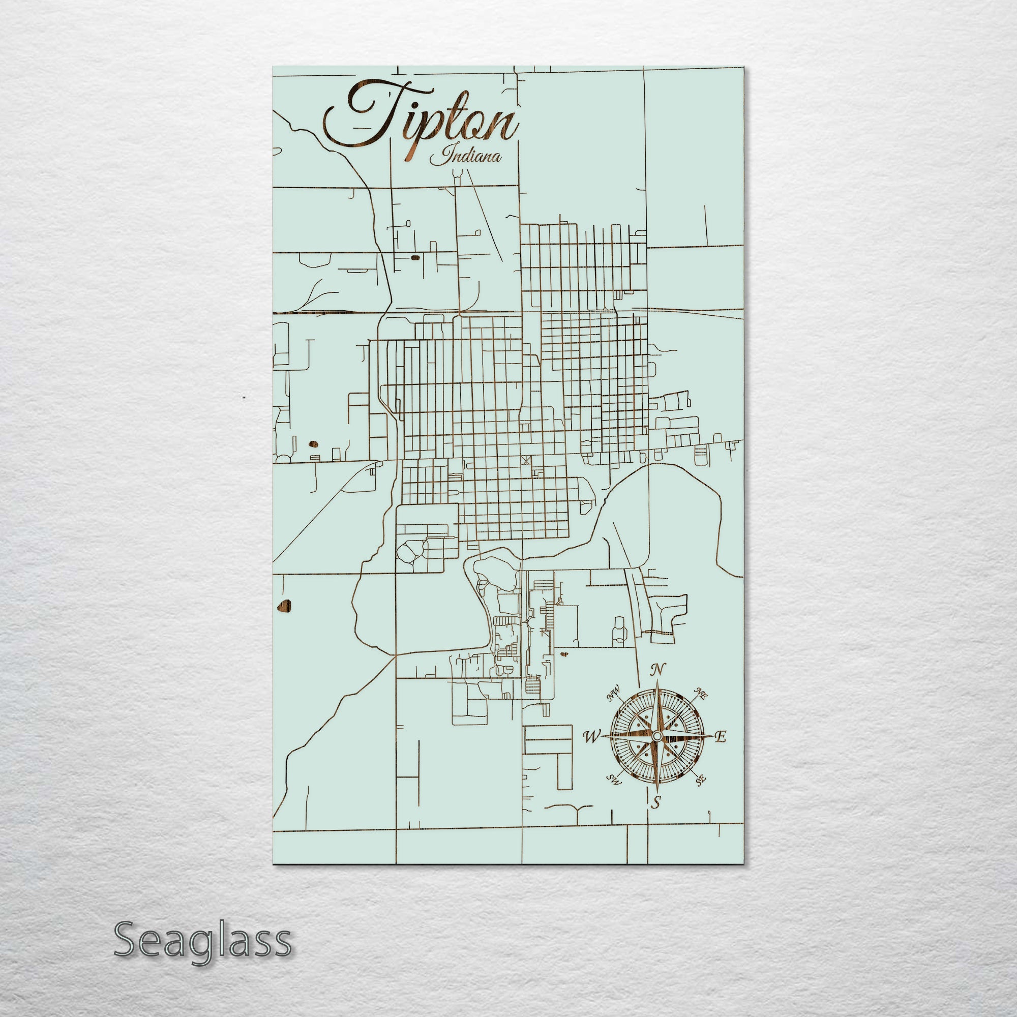 Tipton Indiana Map