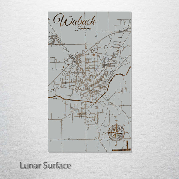 Wabash, Indiana Street Map – Fire & Pine