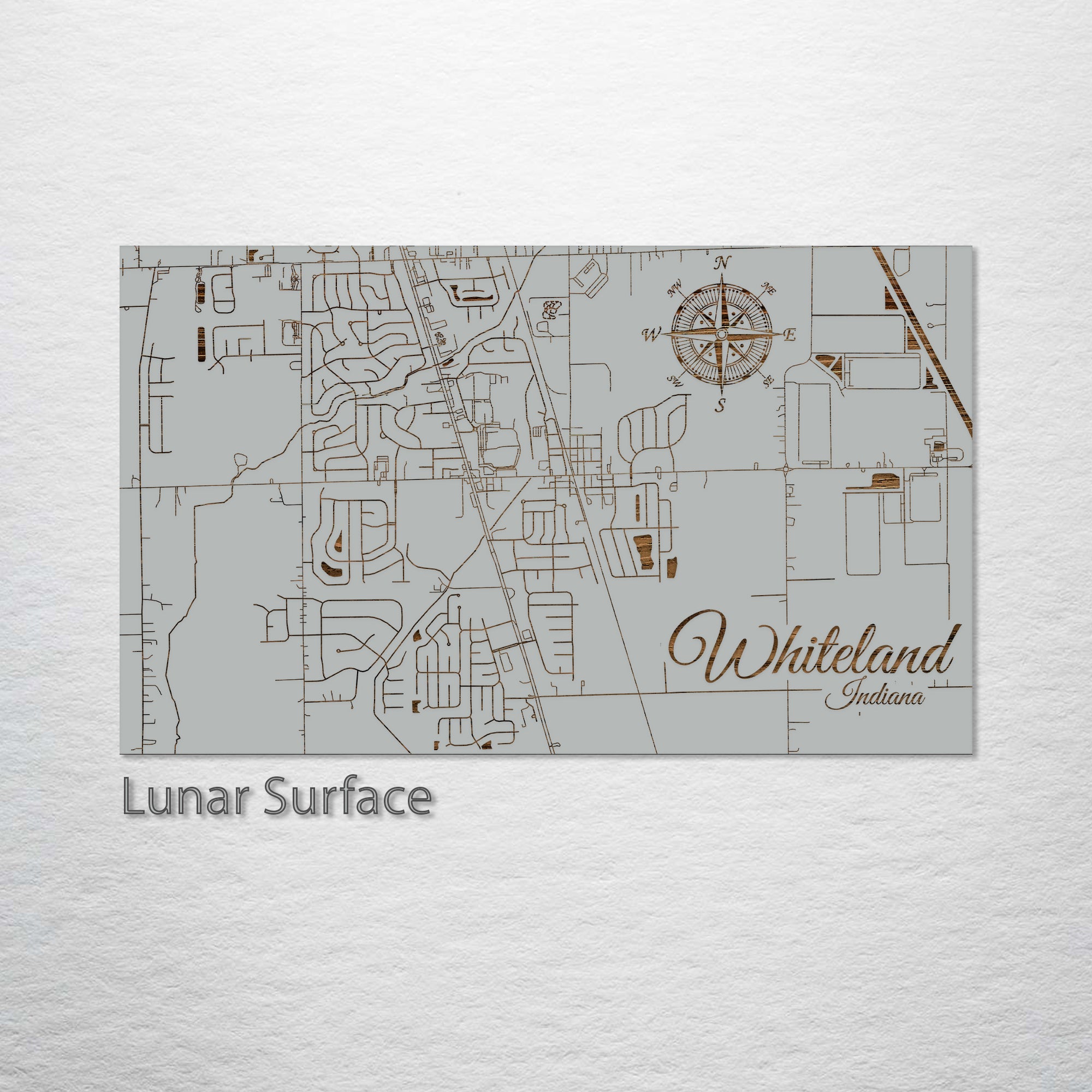 Whiteland, Indiana Street Map – Fire & Pine