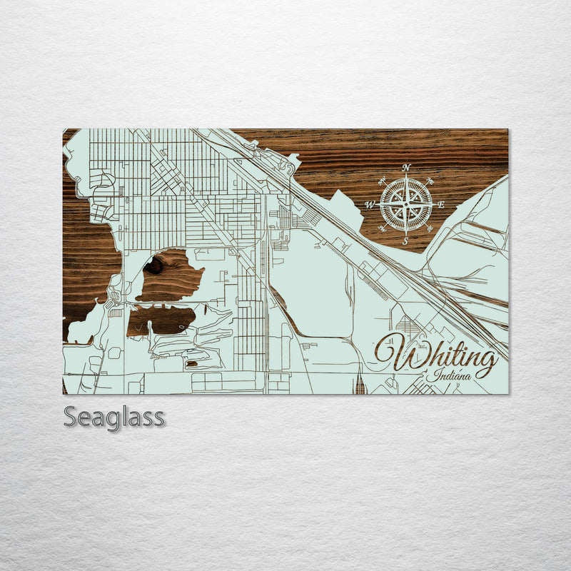 Whiting, Indiana Street Map – Fire & Pine