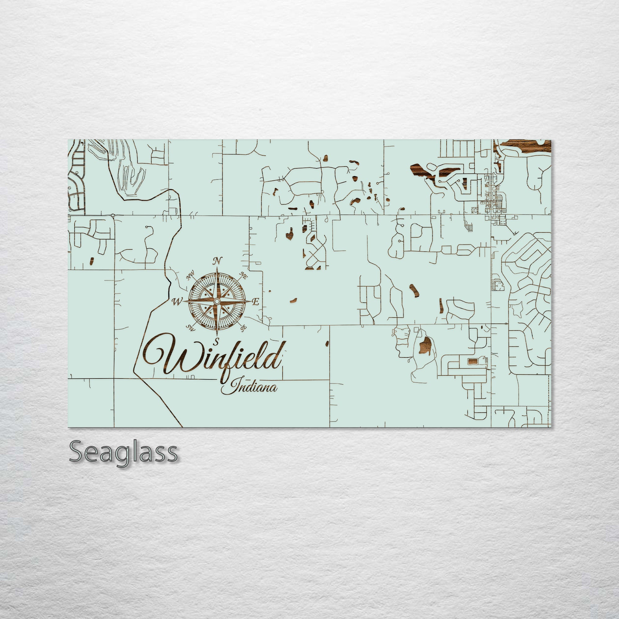 Winfield, Indiana Street Map – Fire & Pine