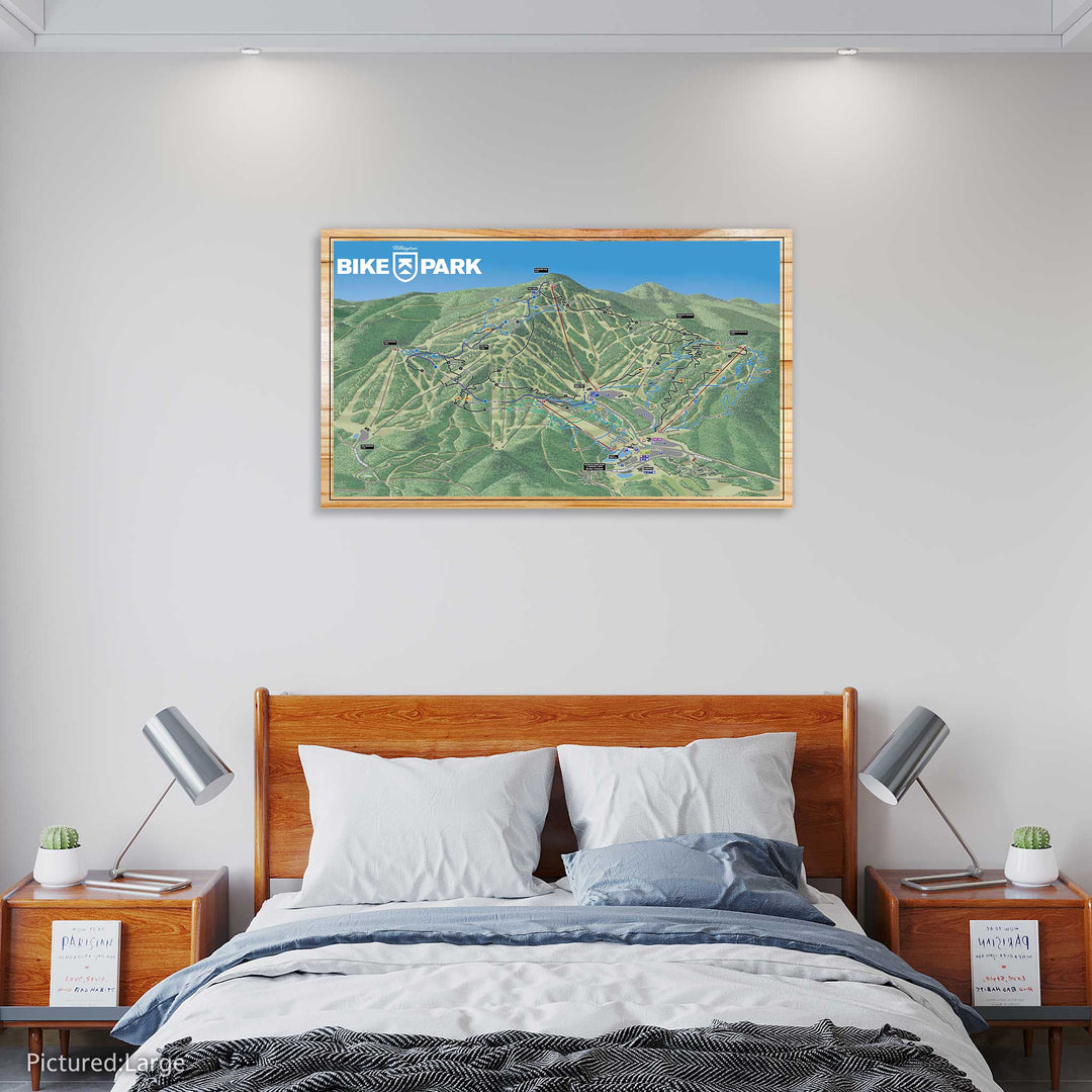 FP0781 - Killington Bike Park, VT Printed Map (Standard)