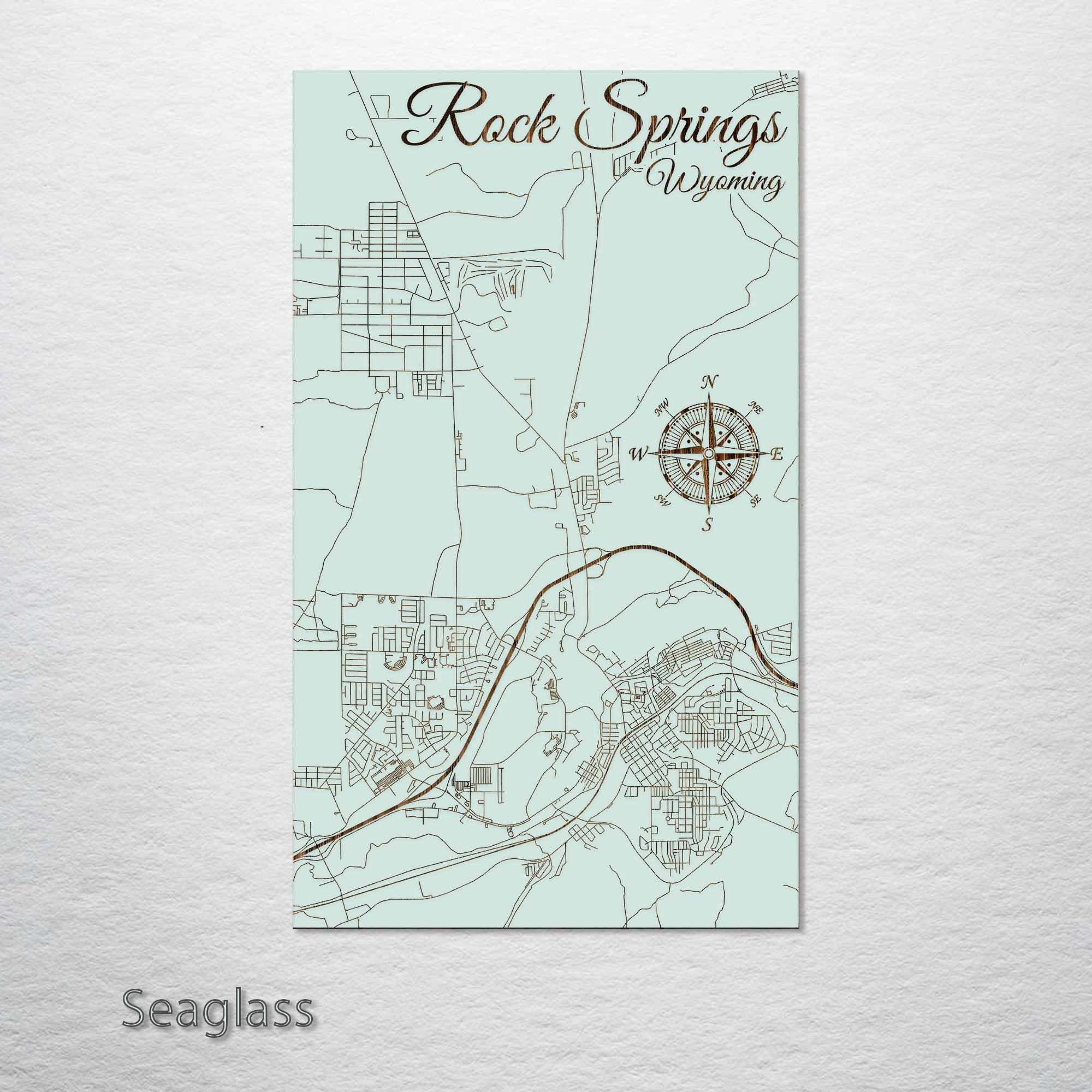 Rock Springs City Map