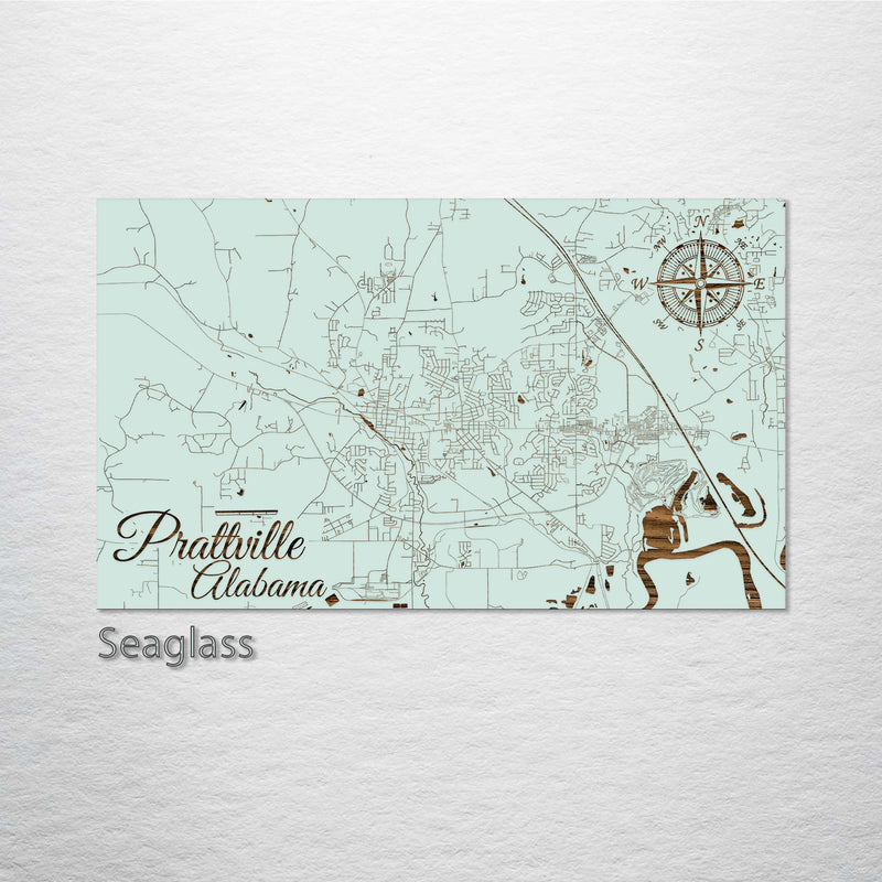Prattville, Alabama Street Map – Fire & Pine