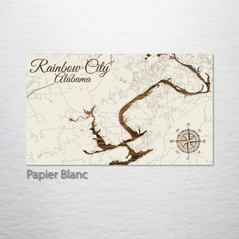 Rainbow City, Alabama Street Map – Fire & Pine