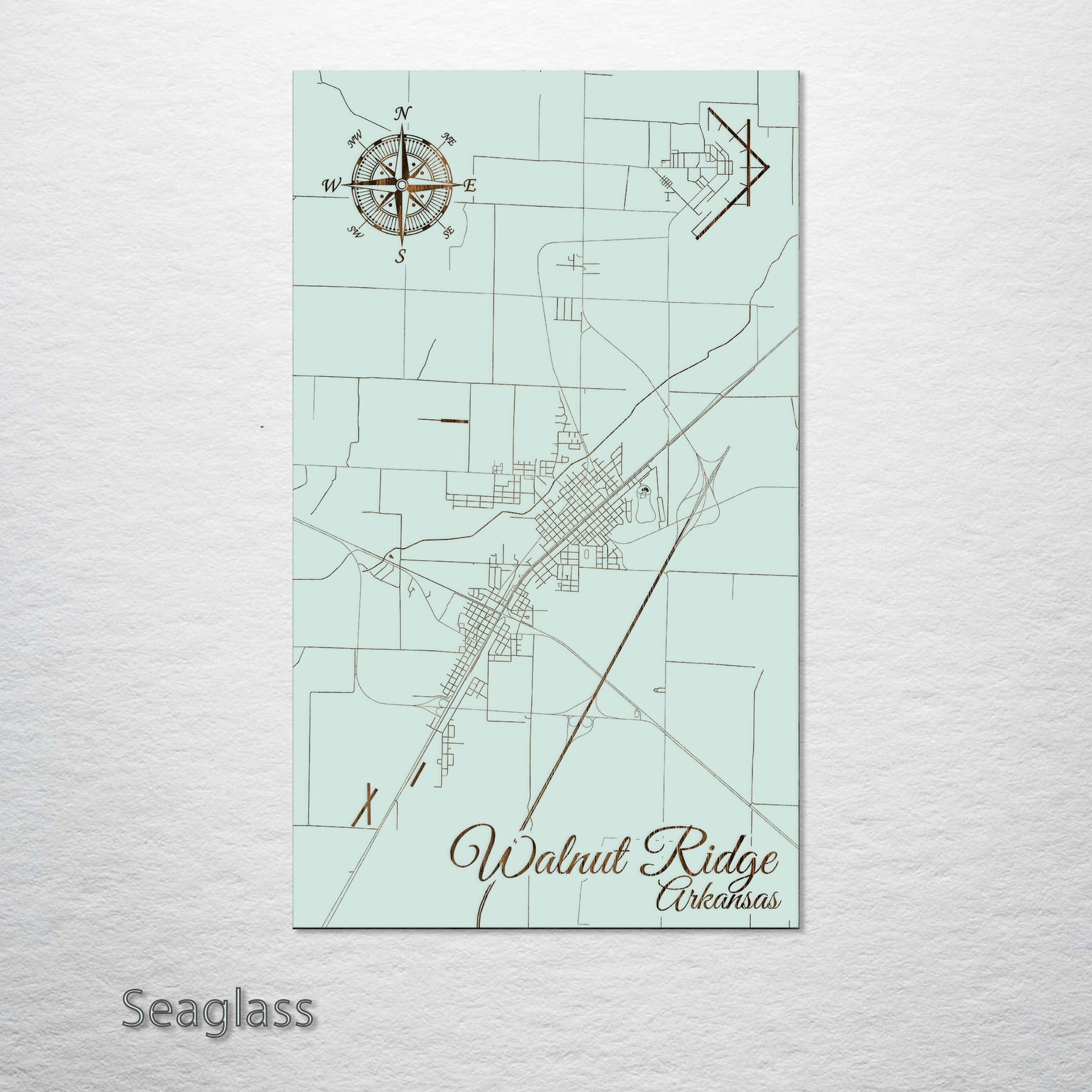 Walnut Ridge, Arkansas Street Map
