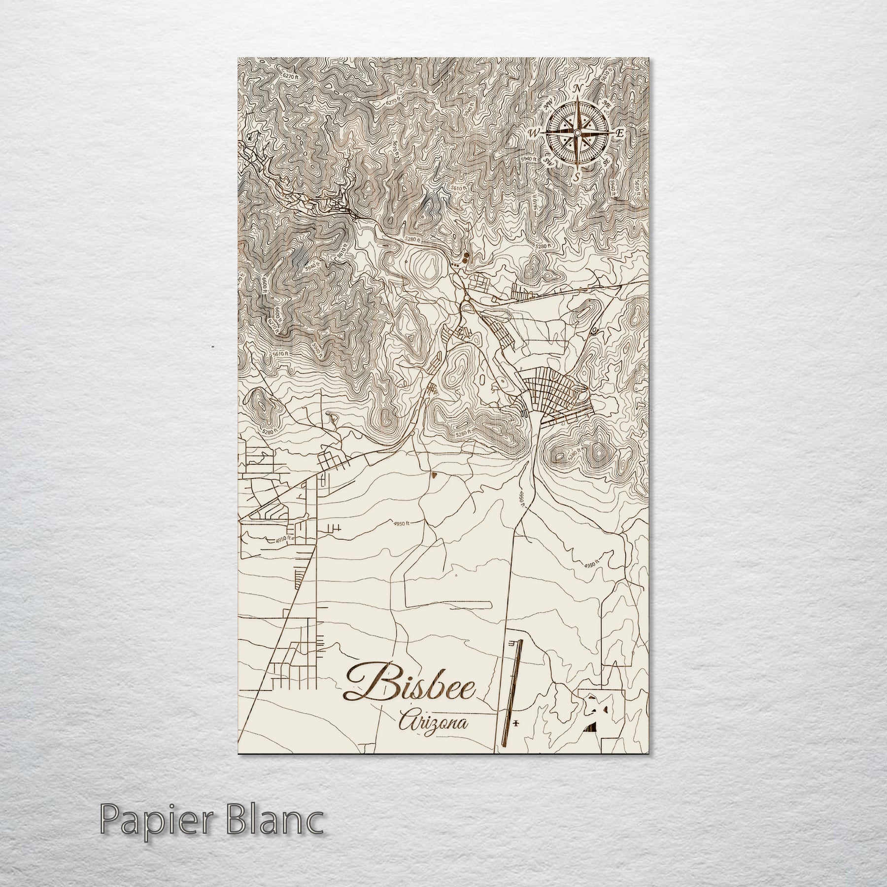 Bisbee, Arizona Street Map