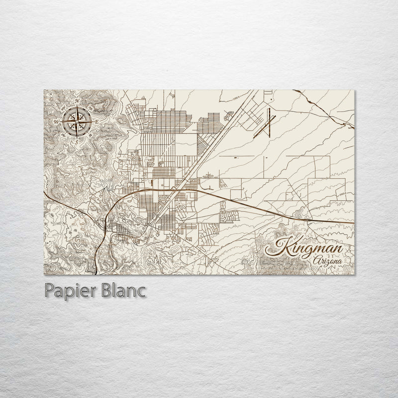 Kingman, Arizona Street Map – Fire & Pine