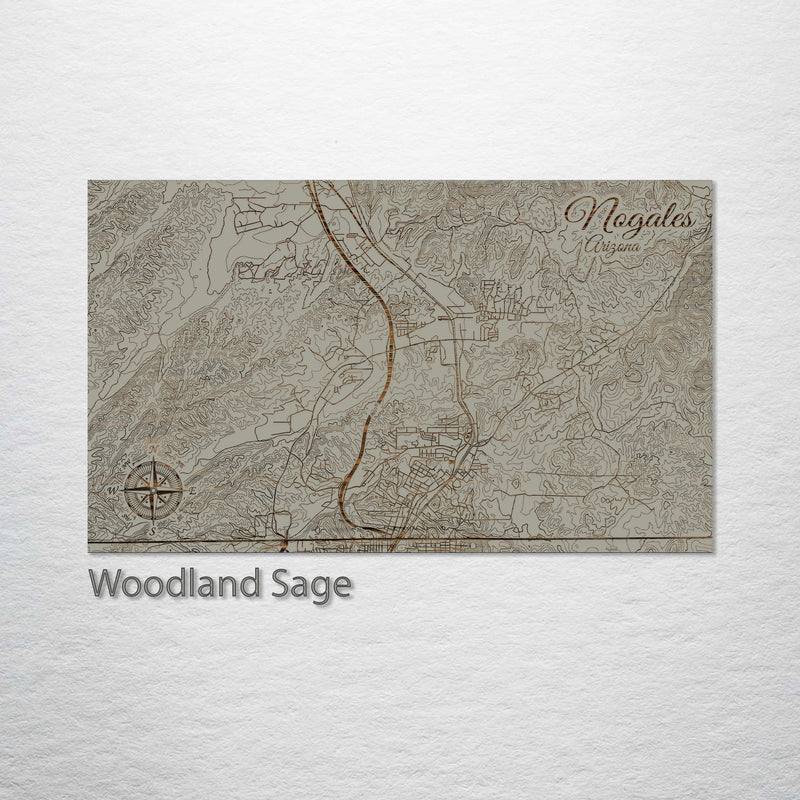 Nogales, Arizona Street Map – Fire & Pine