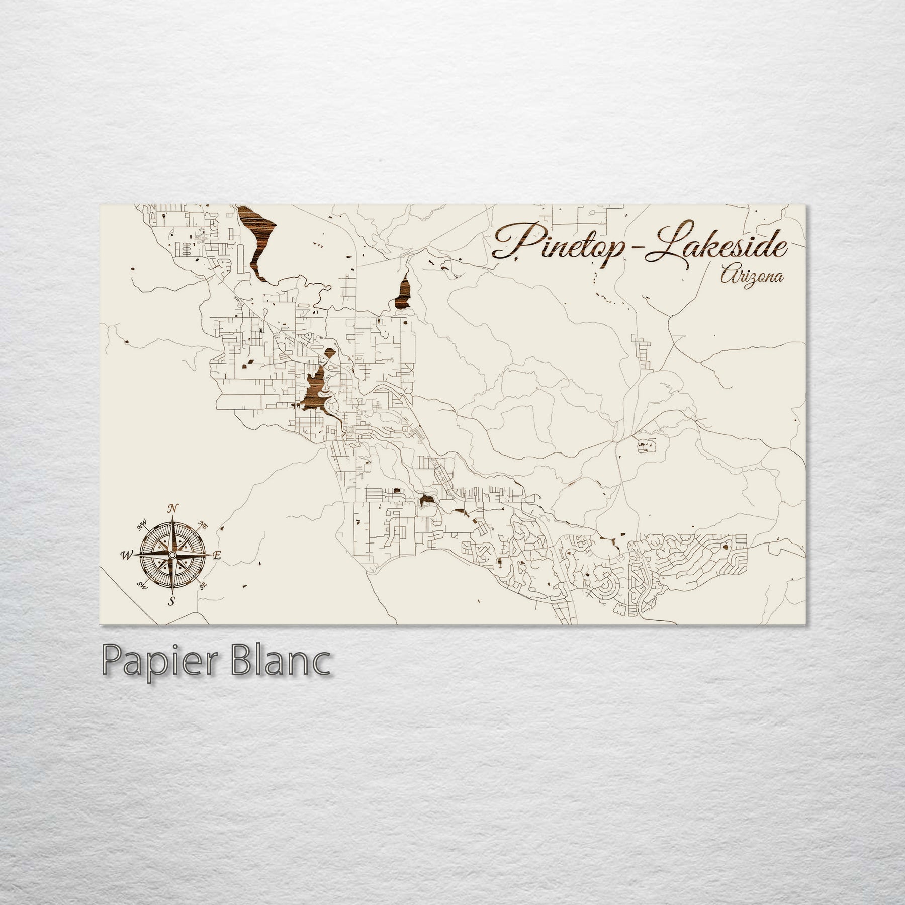 Pinetop-Lakeside, Arizona Street Map