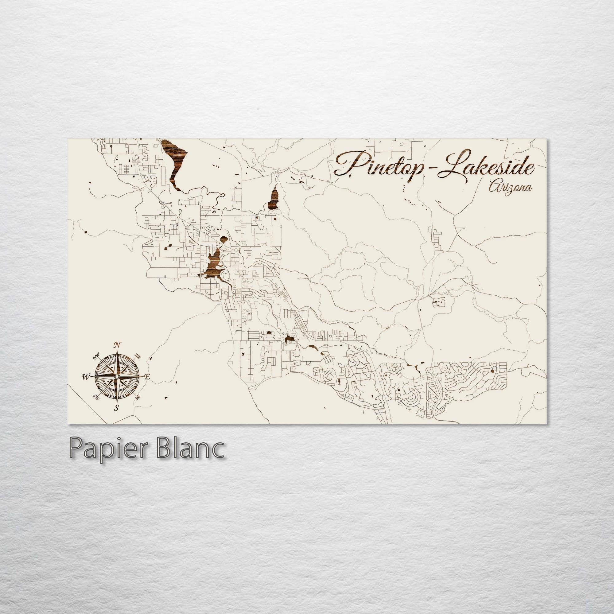 Street Map Of Pinetop Az