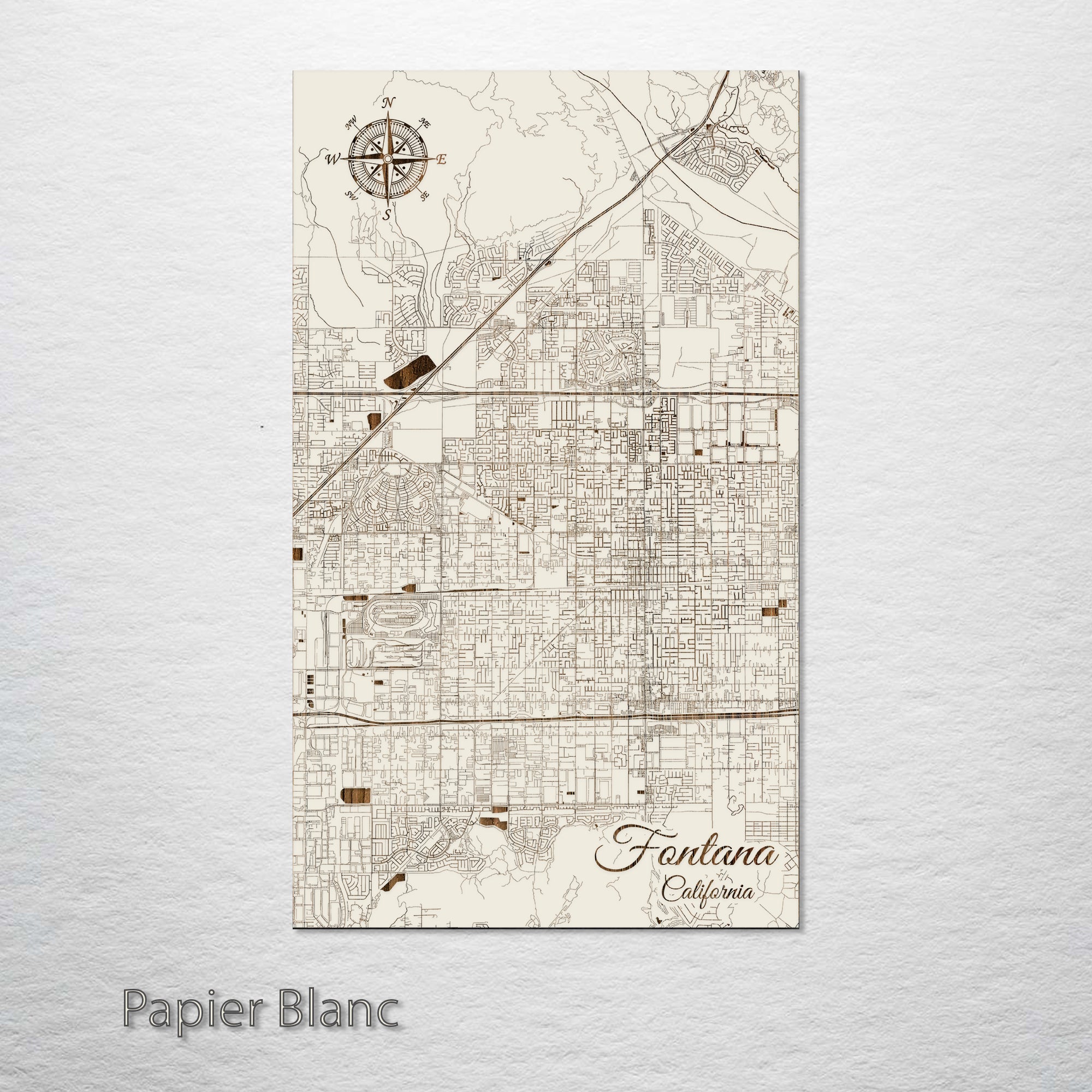 City Of Fontana Ca Map