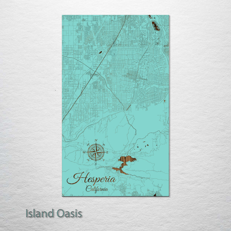 Hesperia California Map