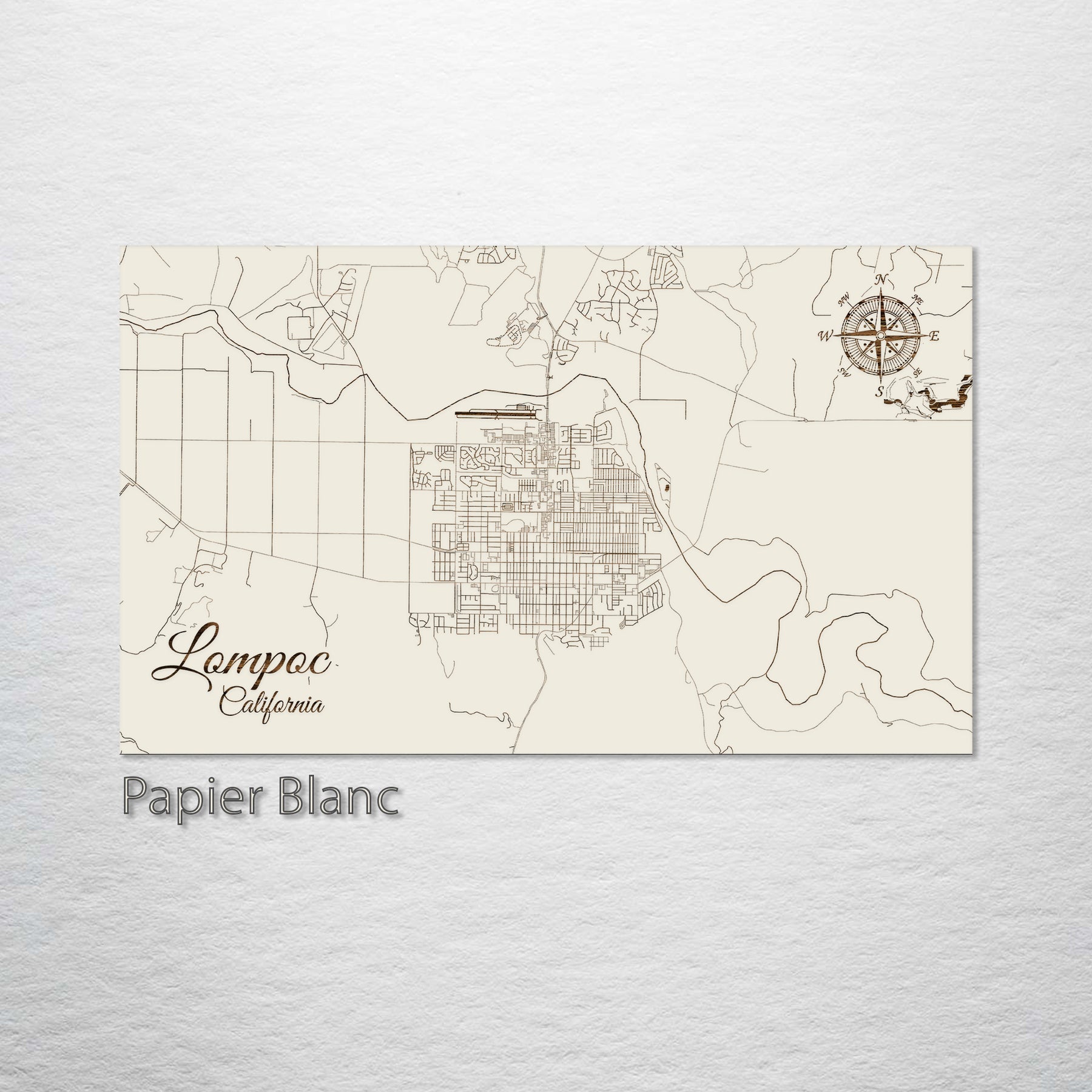 Lompoc, California Street Map