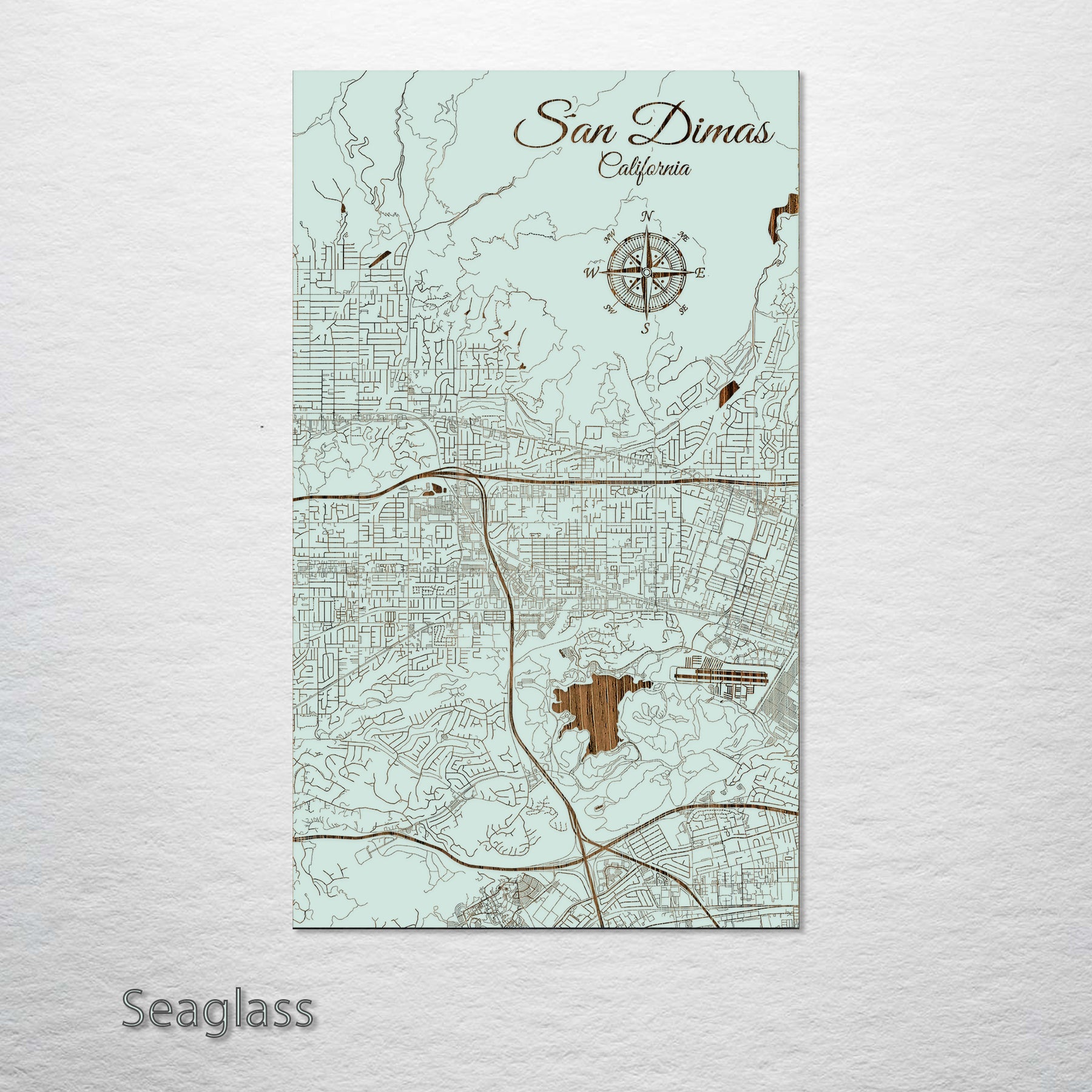 San Dimas, California Street Map