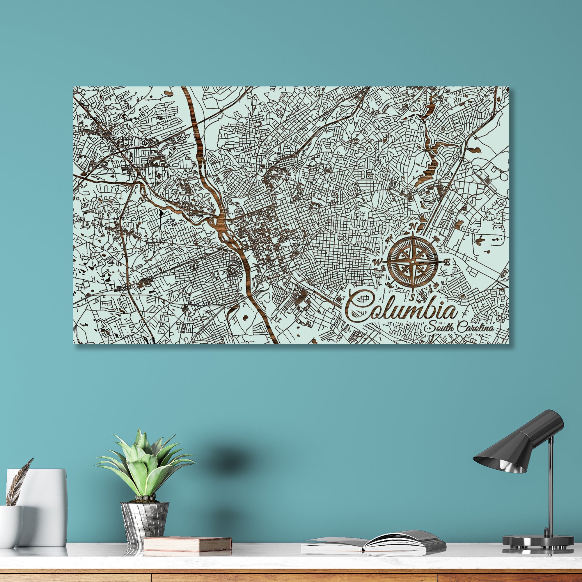 Columbia, South Carolina Street Map