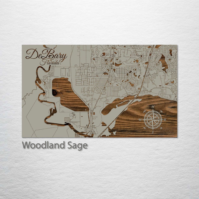 DeBary, Florida Street Map – Fire & Pine