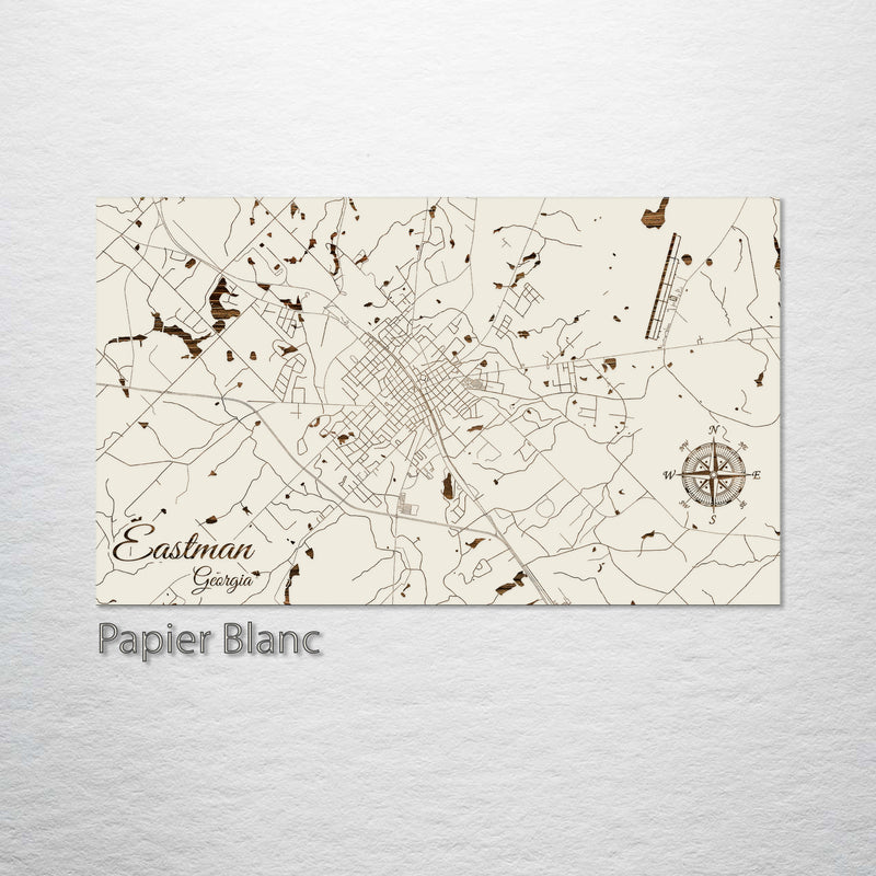 Eastman, Georgia Street Map – Fire & Pine