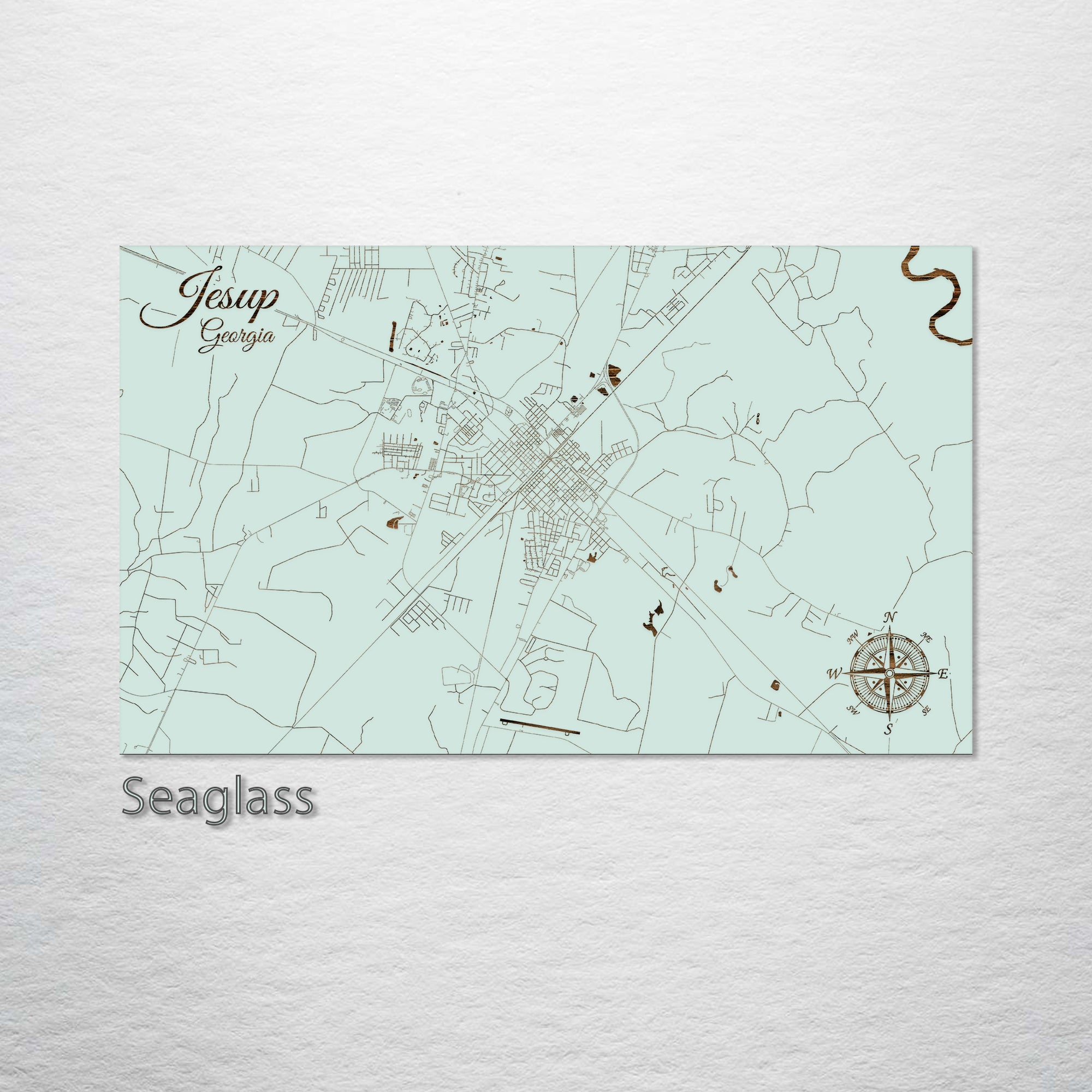 Jesup, Georgia Street Map – Fire & Pine