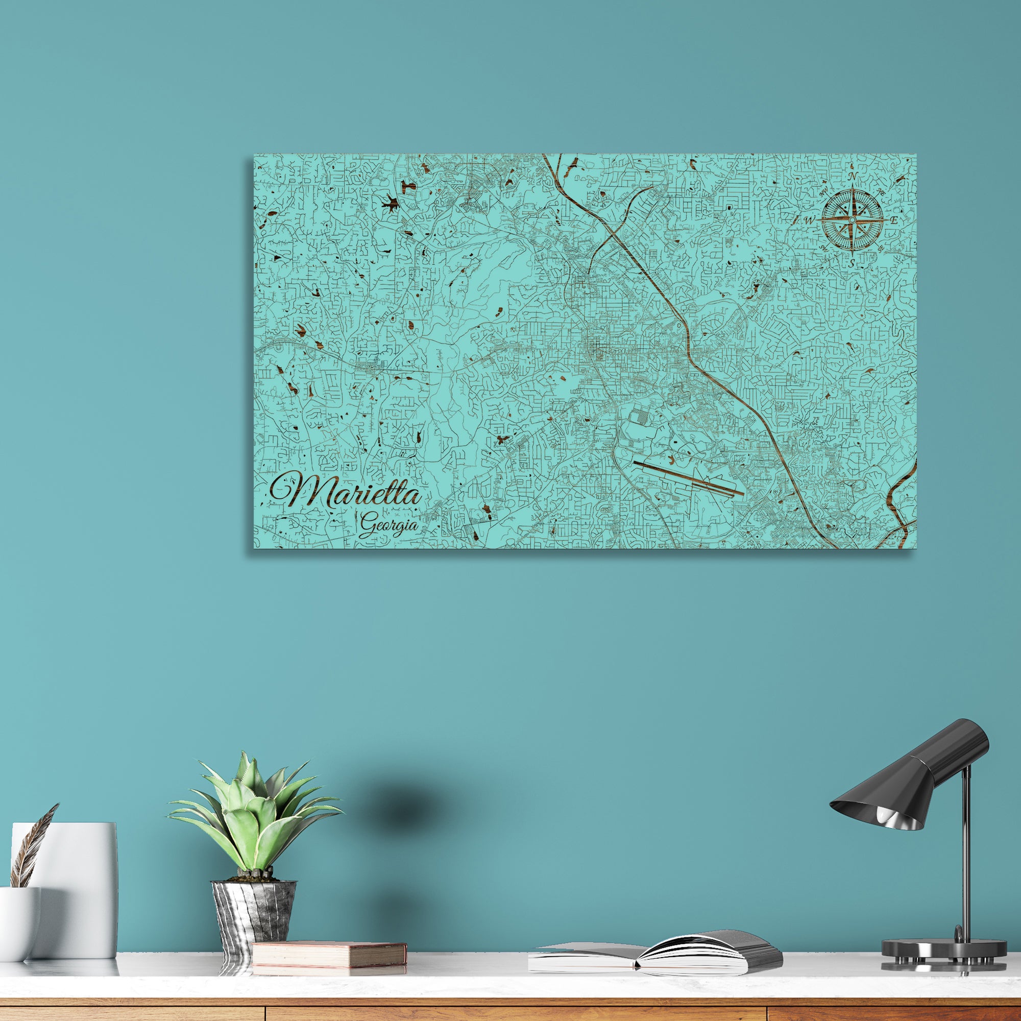 Marietta, Georgia Street Map