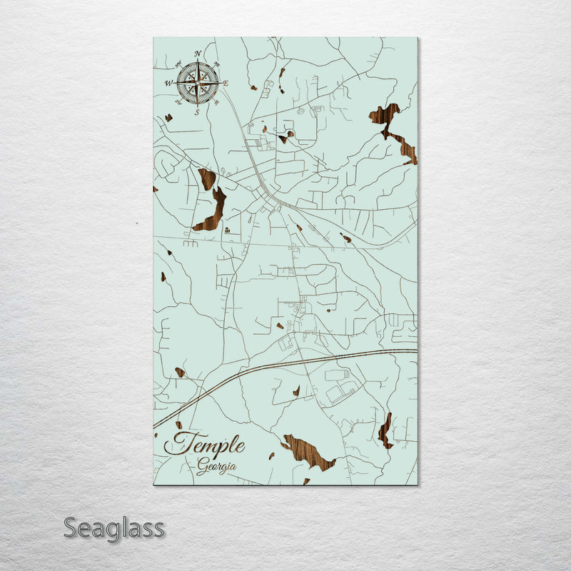 Temple, Georgia Street Map – Fire & Pine