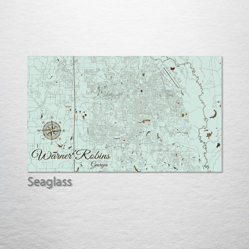 Warner Robins, Georgia Street Map – Fire & Pine