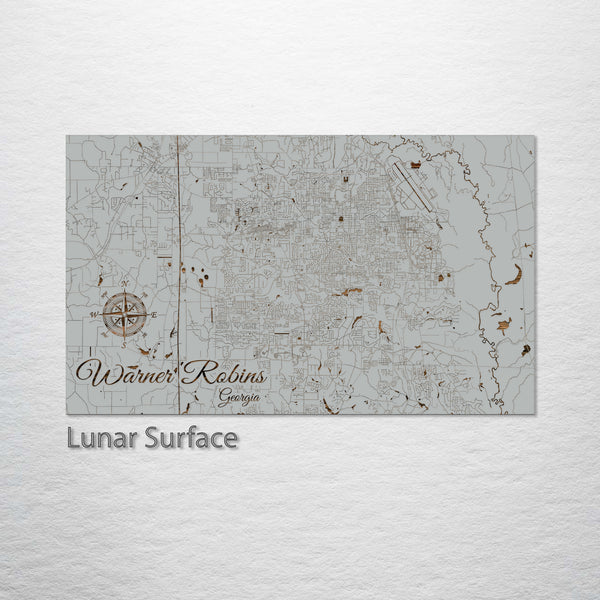 Warner Robins, Georgia Street Map – Fire & Pine