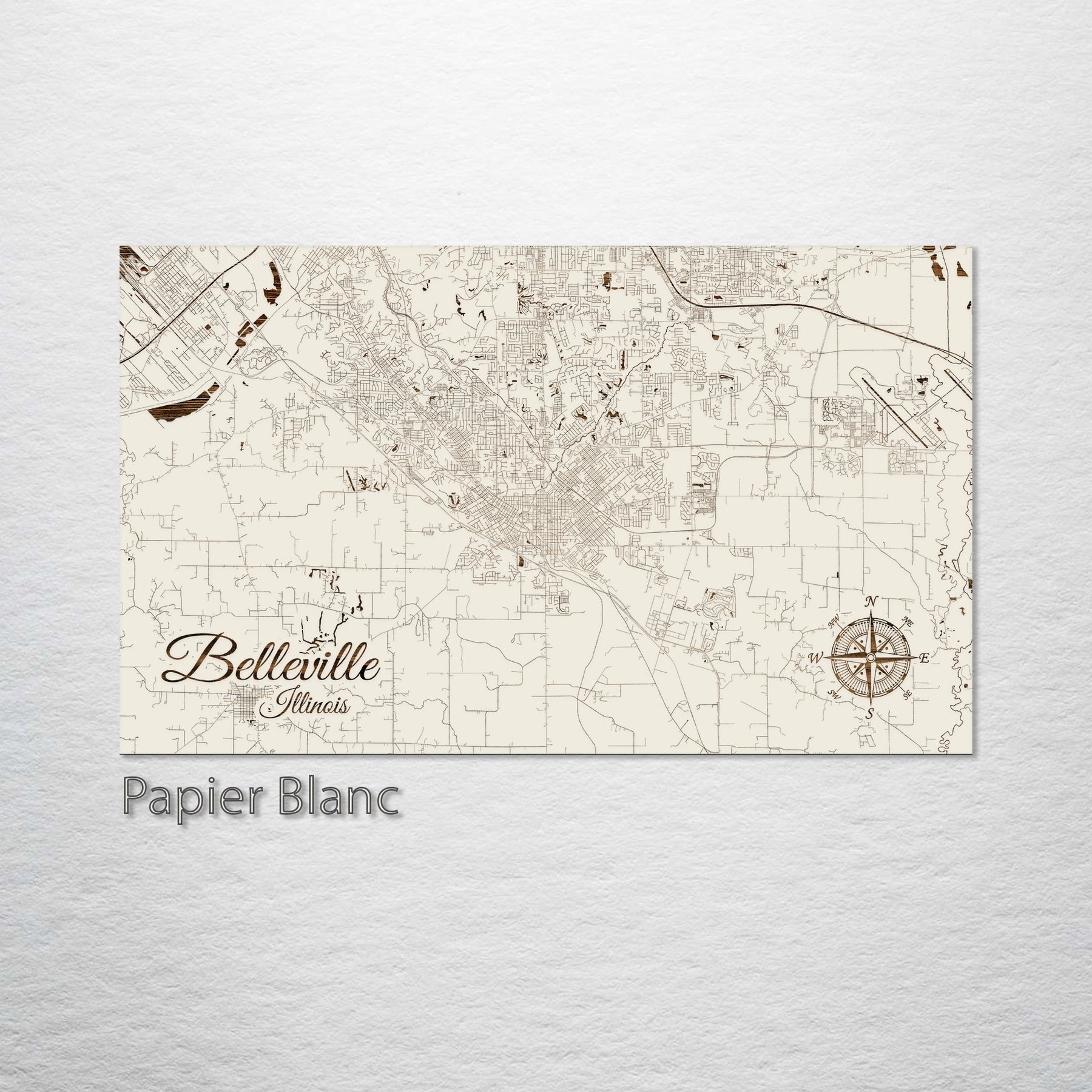 Belleville, Illinois Street Map