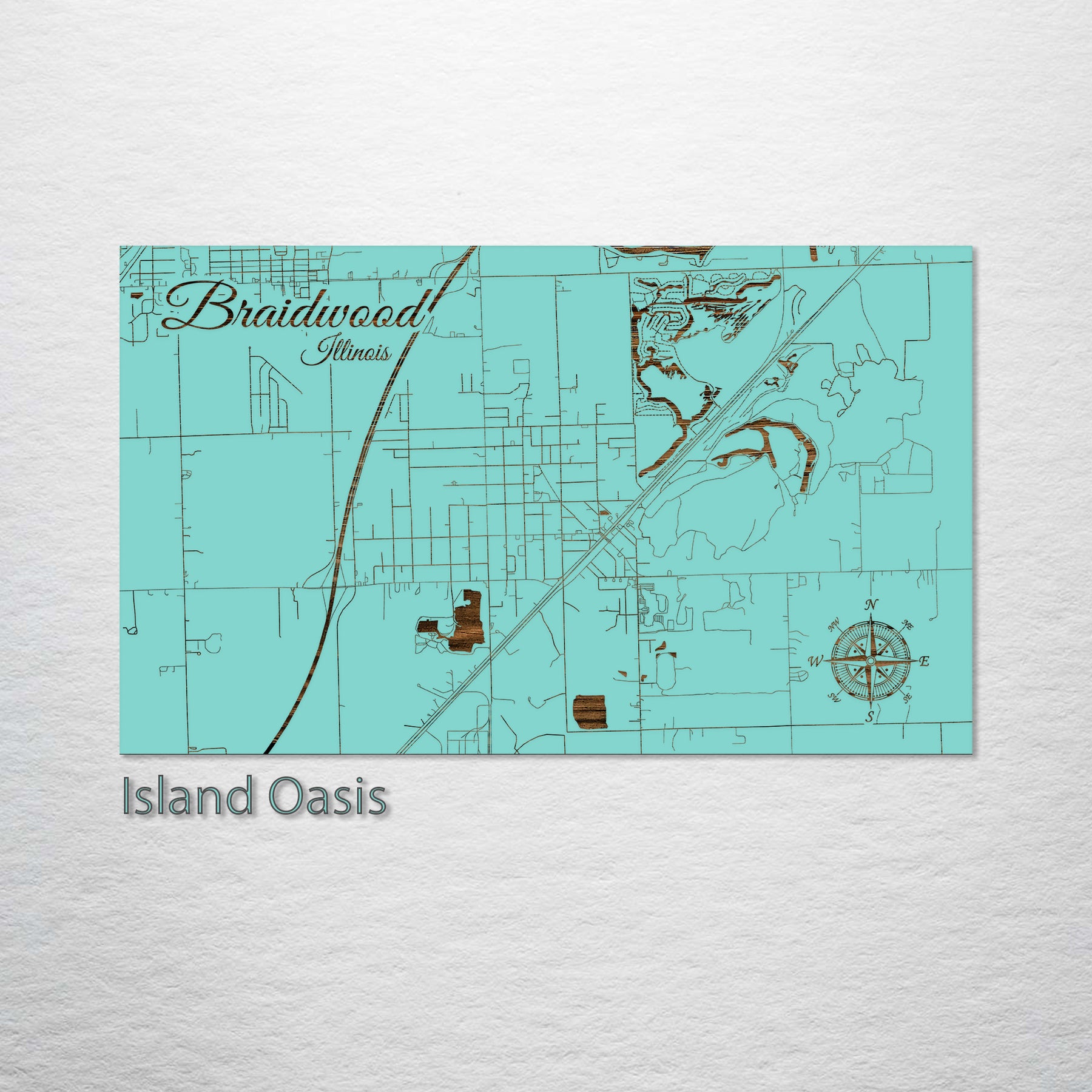 Braidwood, Illinois Street Map