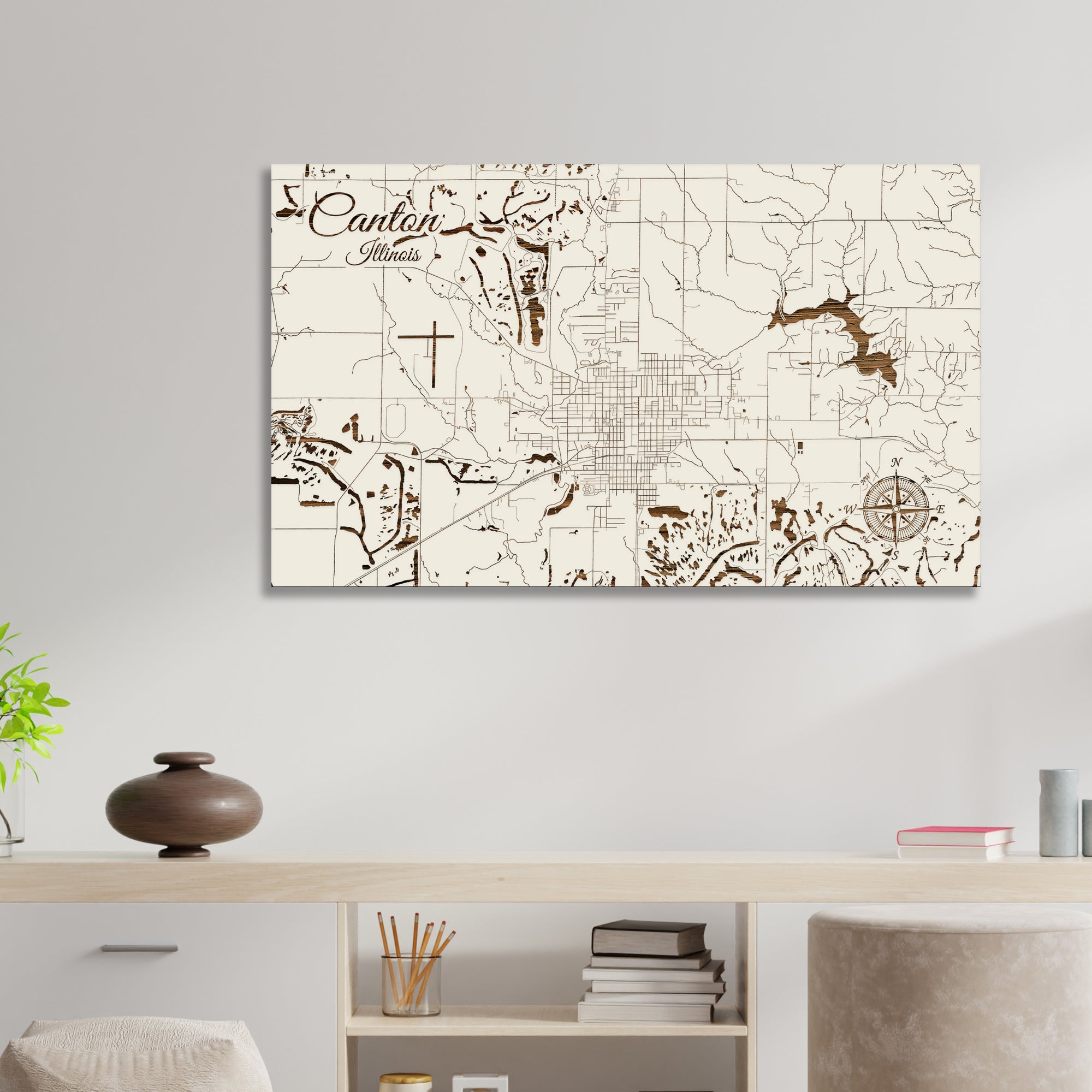 Canton Il Map Google