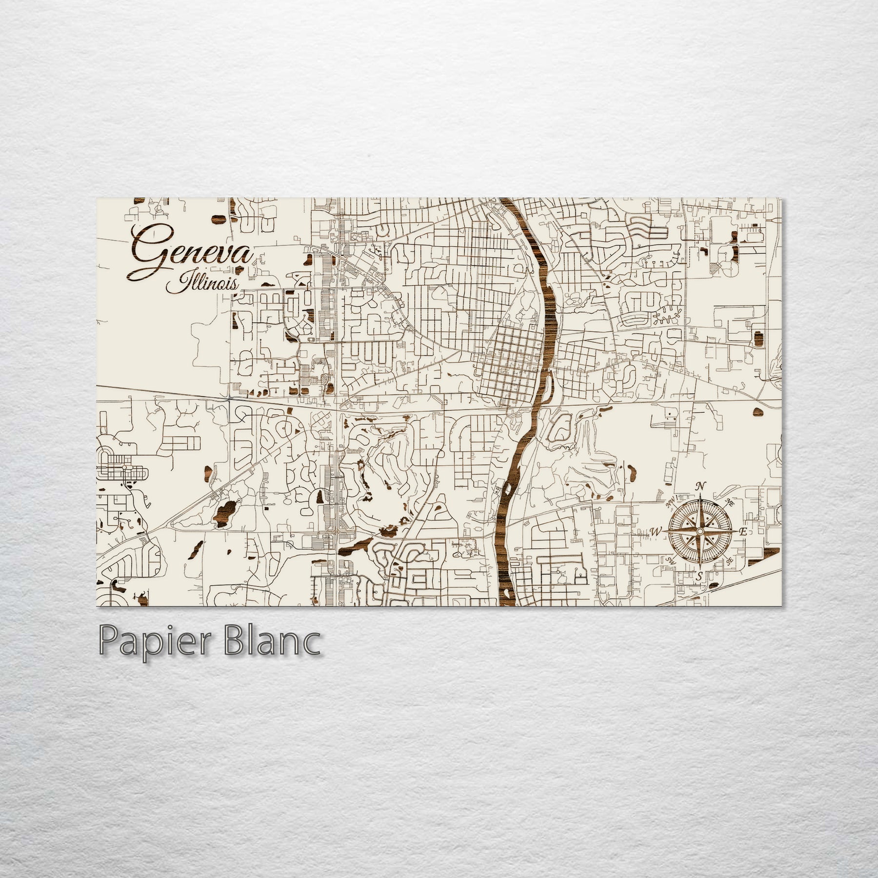 Geneva, Illinois Street Map