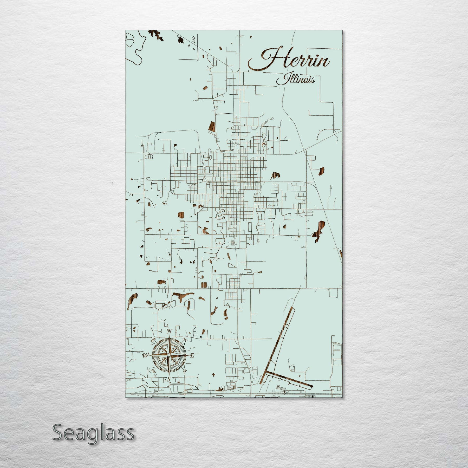 Herrin, Illinois Street Map