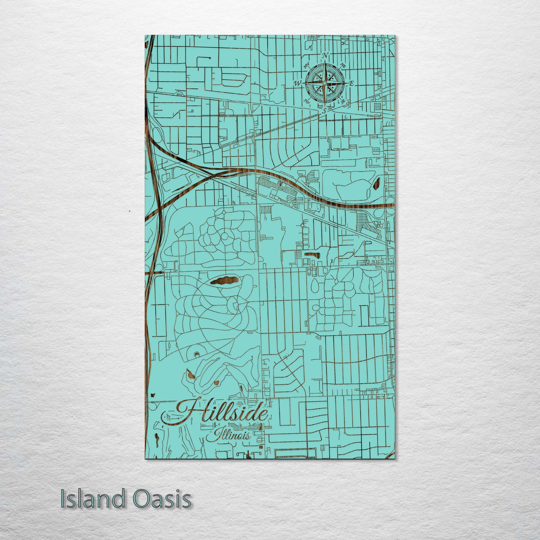 Hillside, Illinois Street Map