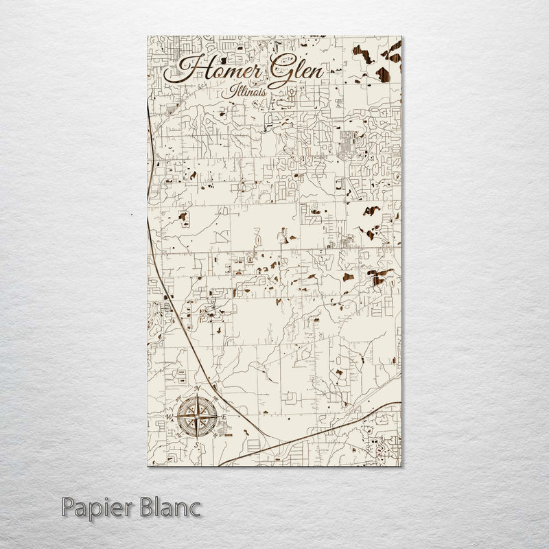 Homer Glen, Illinois Street Map – Fire & Pine